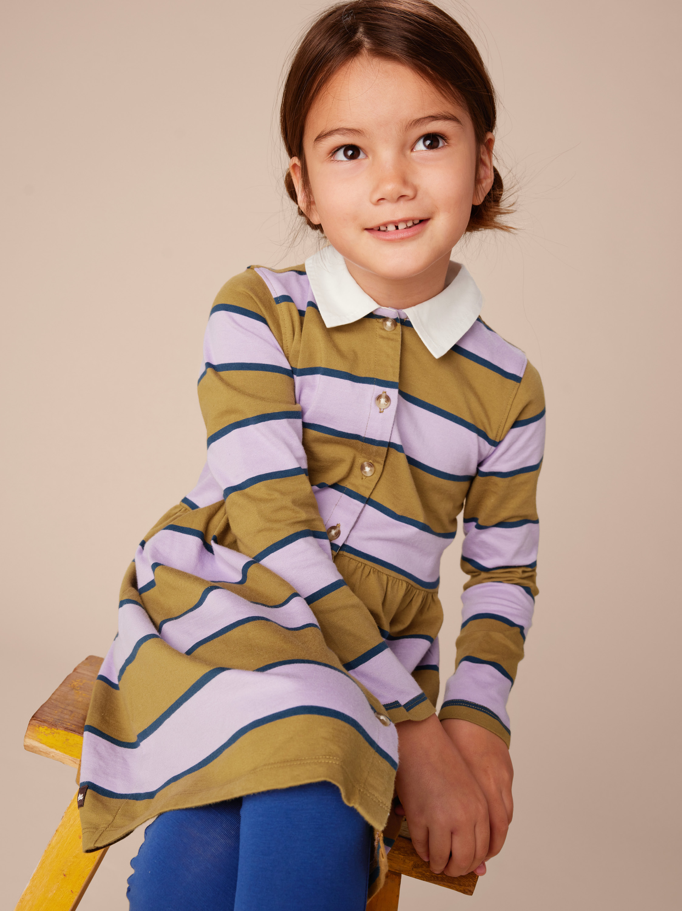 Rugby Shirtdress | Tea Collection