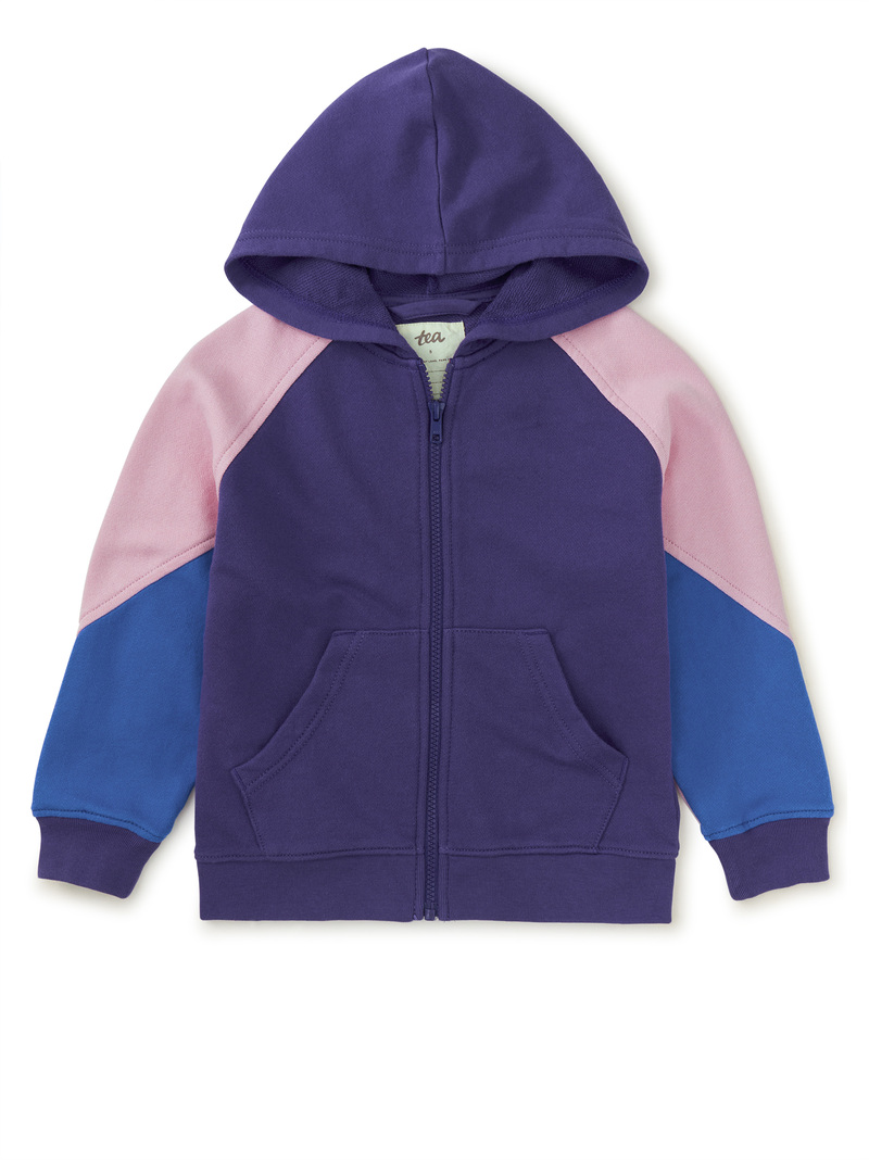 Girl Colorblock Hoodie Hoodie |Tea Collection