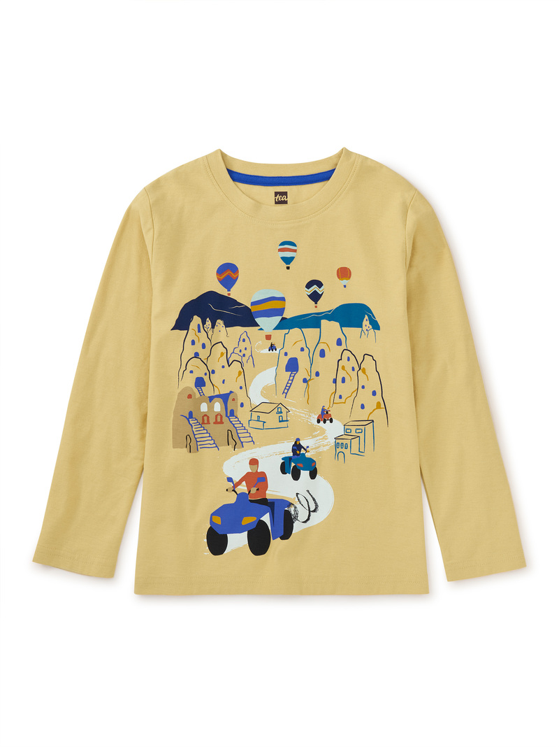 Boy Cappadocia Scenic Graphic Tee Graphic Tee |Tea Collection