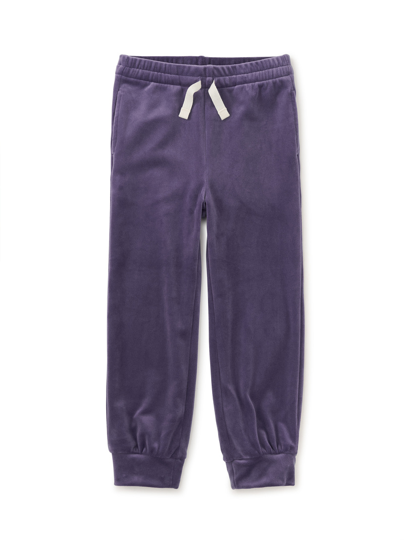 Girl Easy Fit Very Velour Joggers Pant |Tea Collection