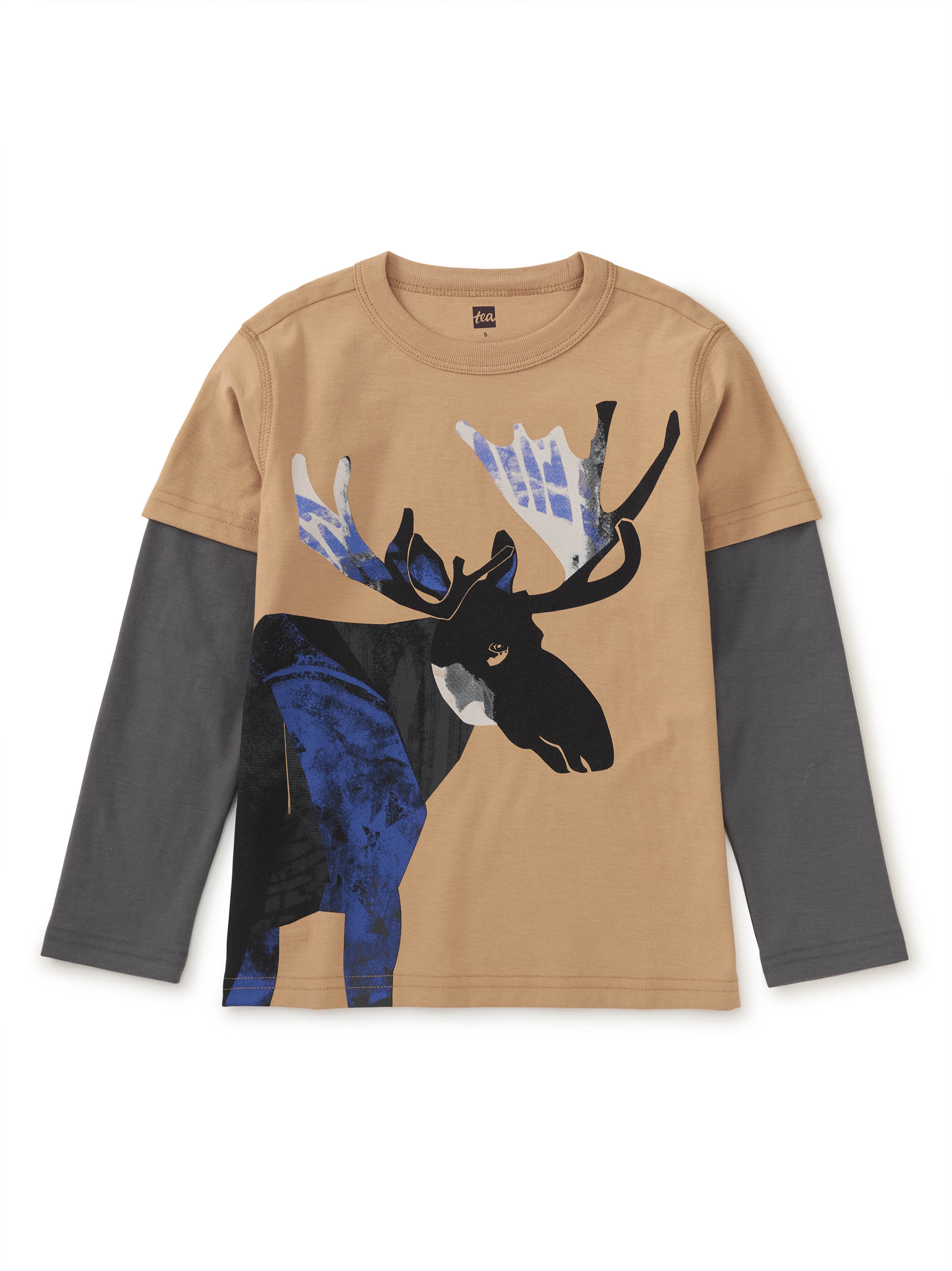 BOY & Painted Moose Layered Tee & LAYERED TEE & Tea Collection