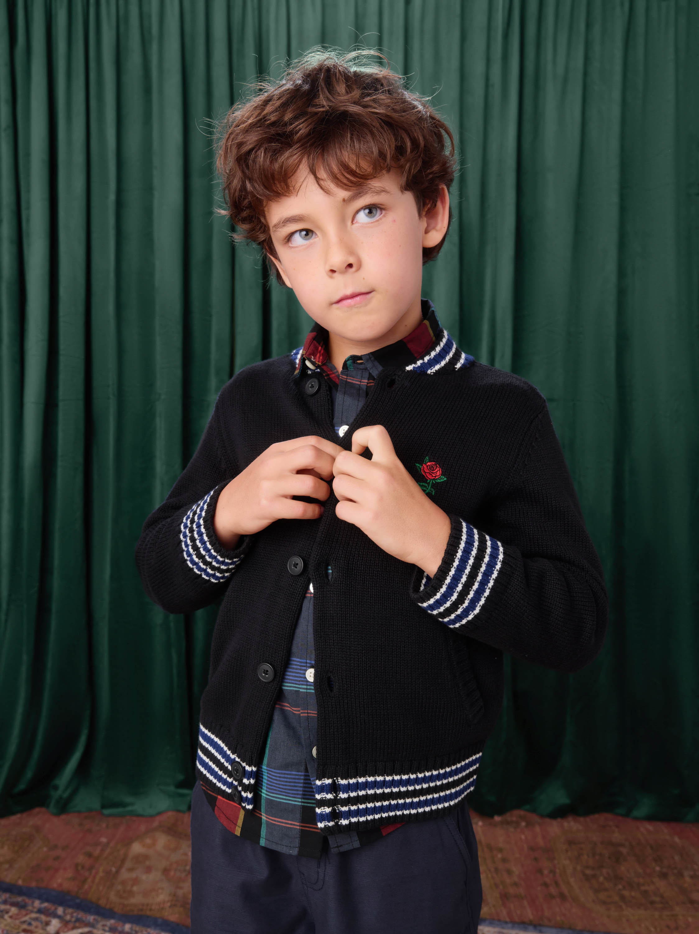 BOY & Bomber Sweater & SWEATER & Tea Collection