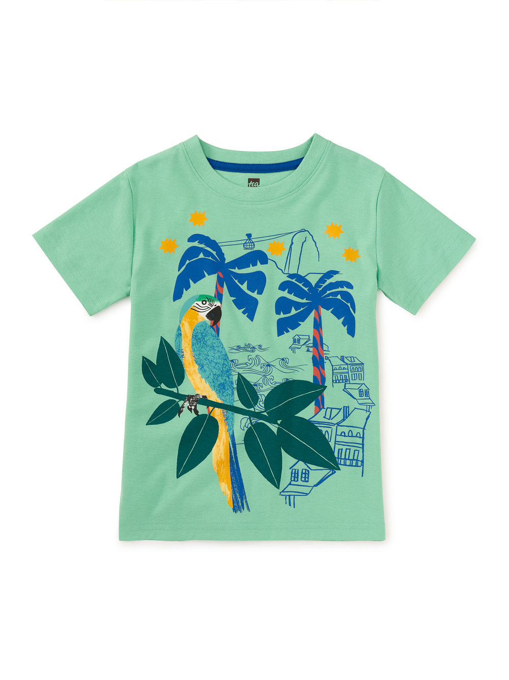 Rio Parrot Scenic Graphic Tee | Tea Collection