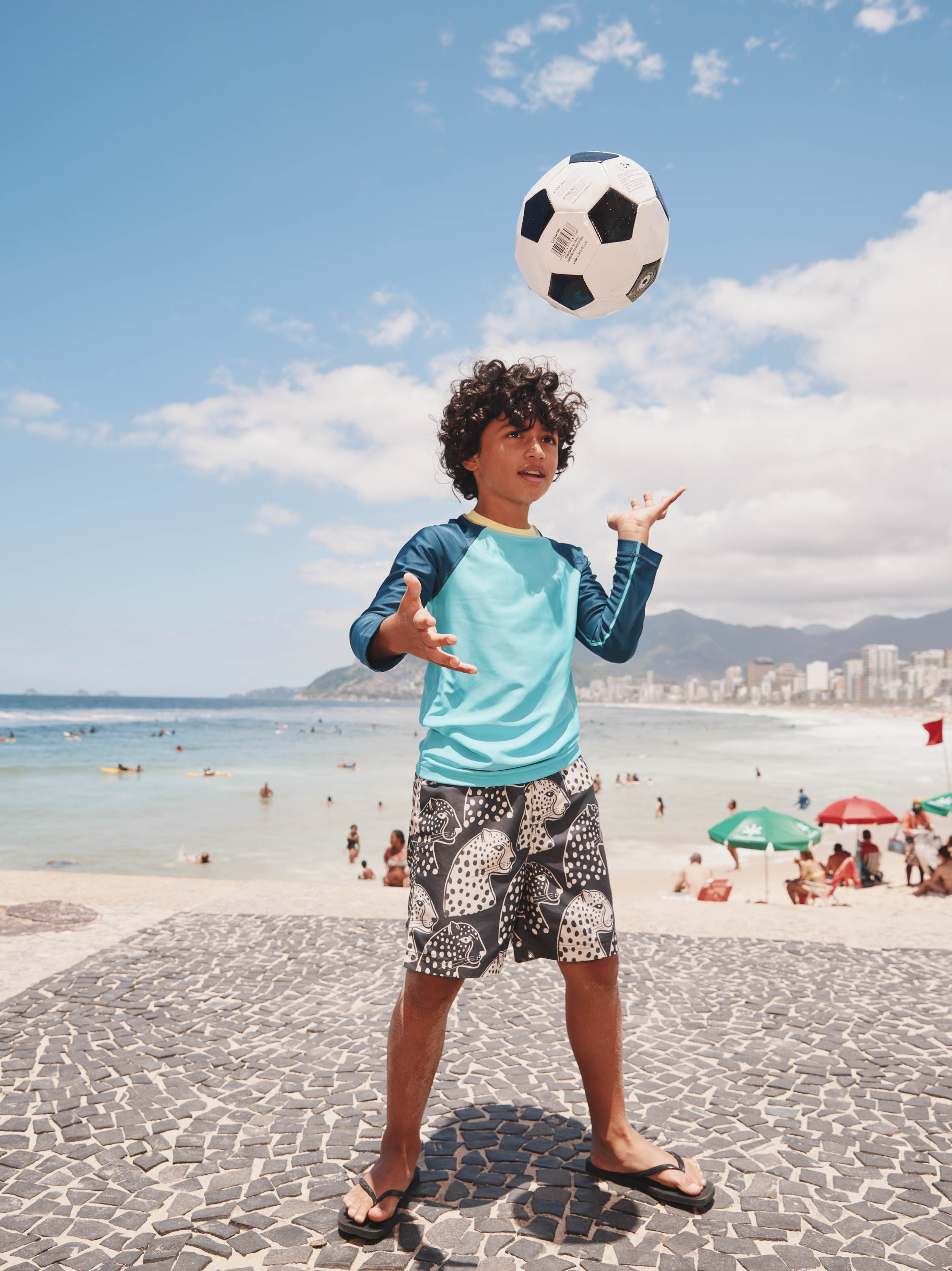 BOY & Long Sleeve Rash Guard & RASHGUARD & Tea Collection