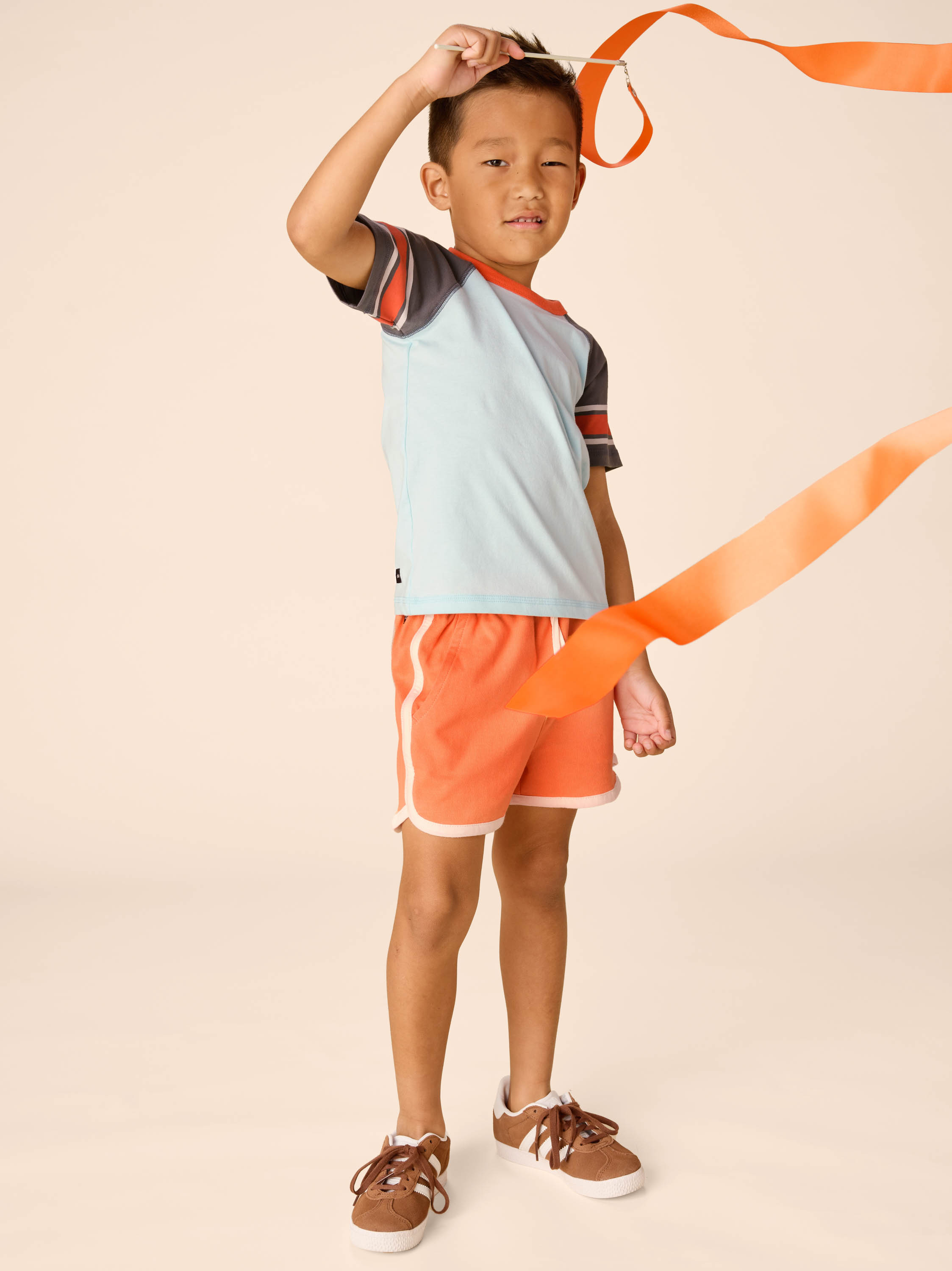 BOY & Sporty Ringer Shorts & SHORT & Tea Collection