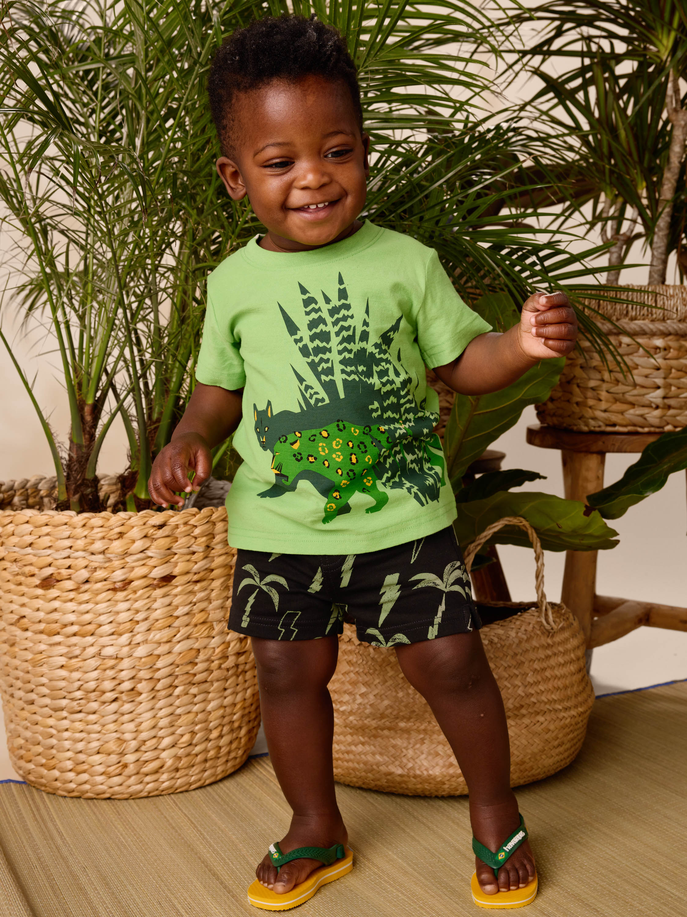 BOY & Puma & Leopard Graphic Tee & GRAPHIC TEE & Tea Collection