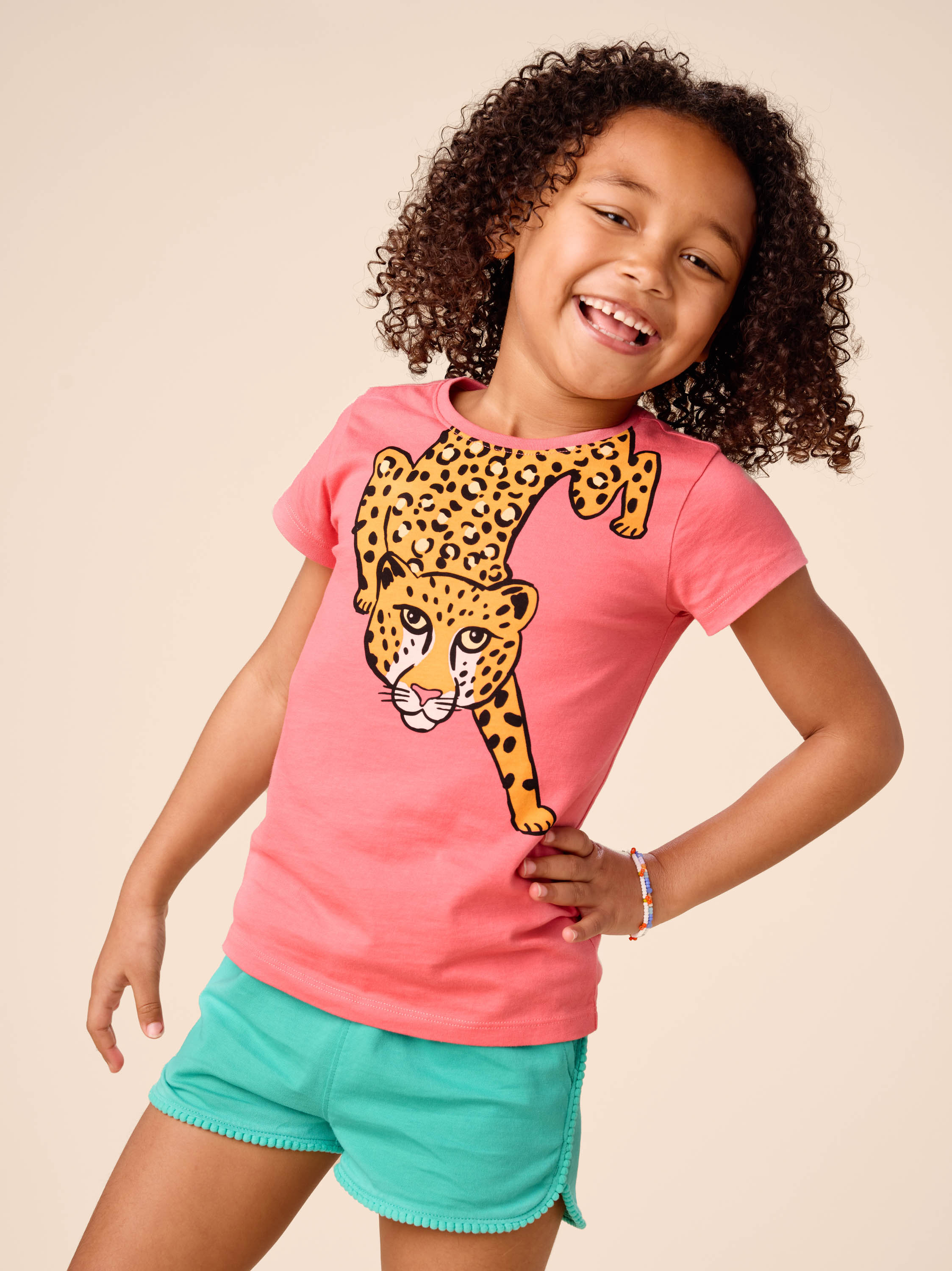 GIRL & Prowling Jaguar Graphic Tee & GRAPHIC TEE & Tea Collection