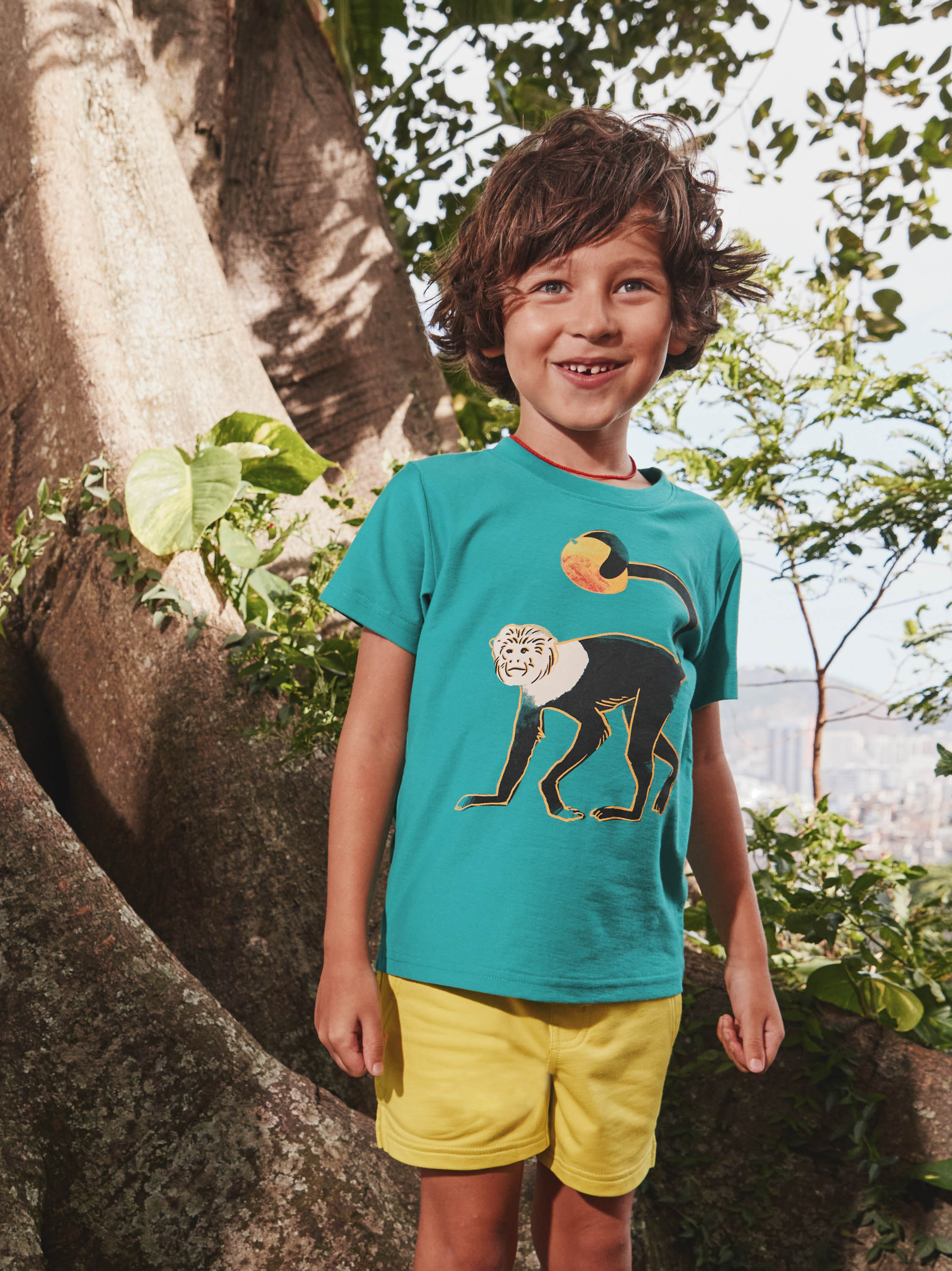 BOY & Monkey and Mango Graphic Tee & GRAPHIC TEE & Tea Collection