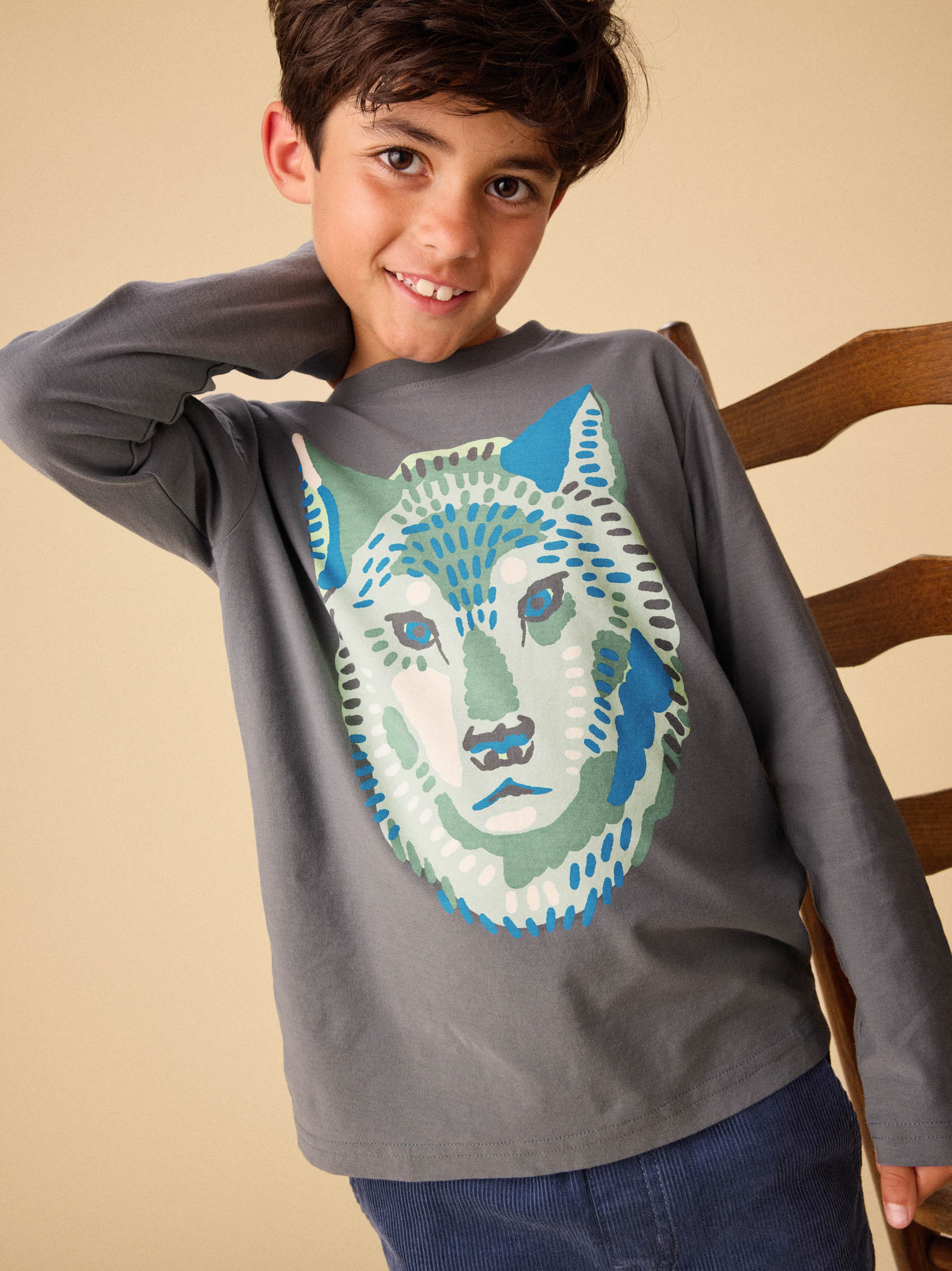 Wolf Graphic Tee & Tea Collection