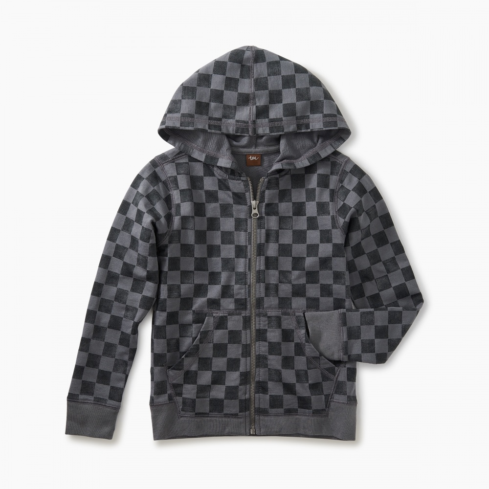 Printed Zip Hoodie & HOODIE & Tea Collection