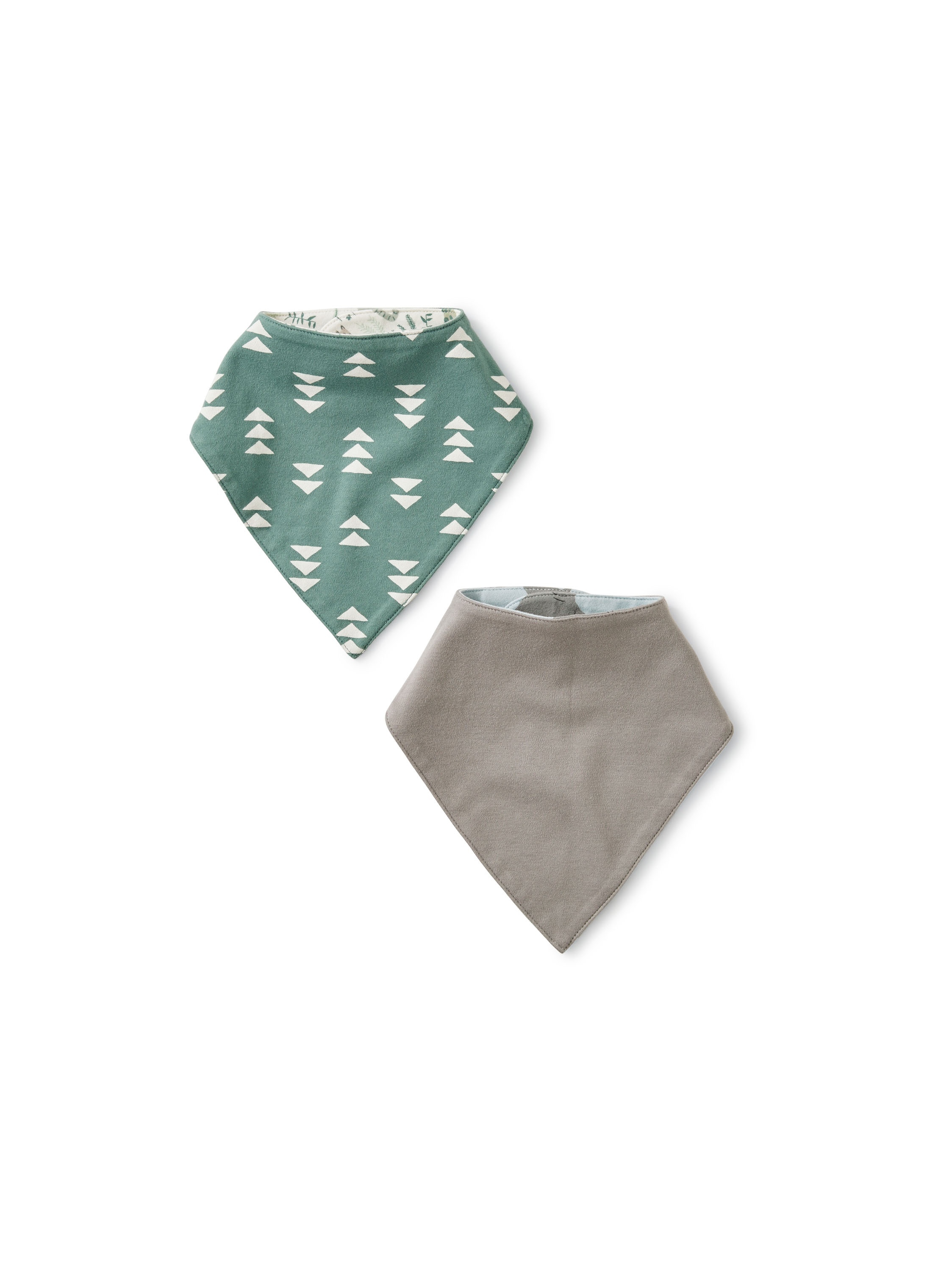 Reversible Bib Two-Pack | Tea Collection