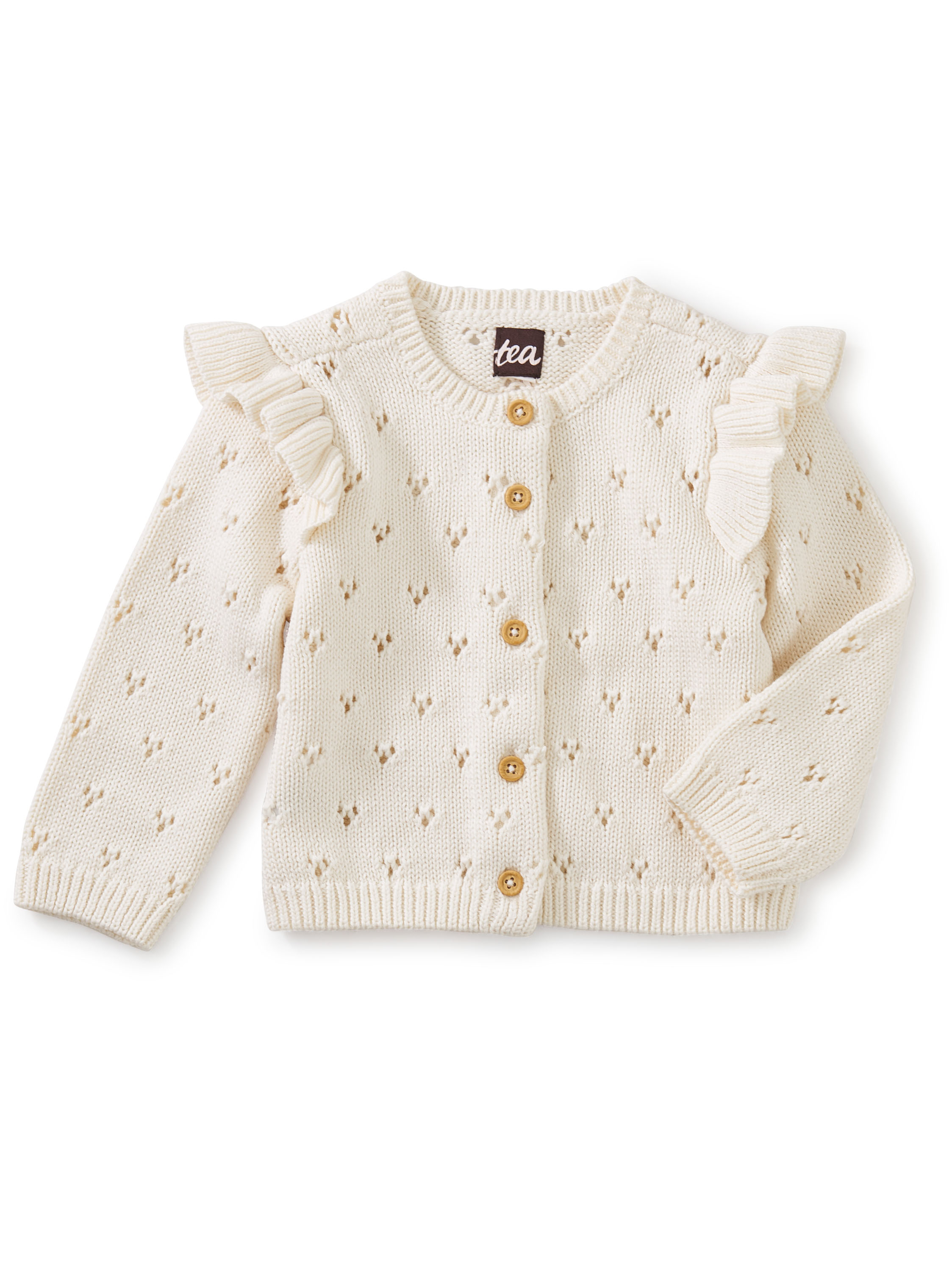 Flutter Shoulder Cardigan & Tea Collection