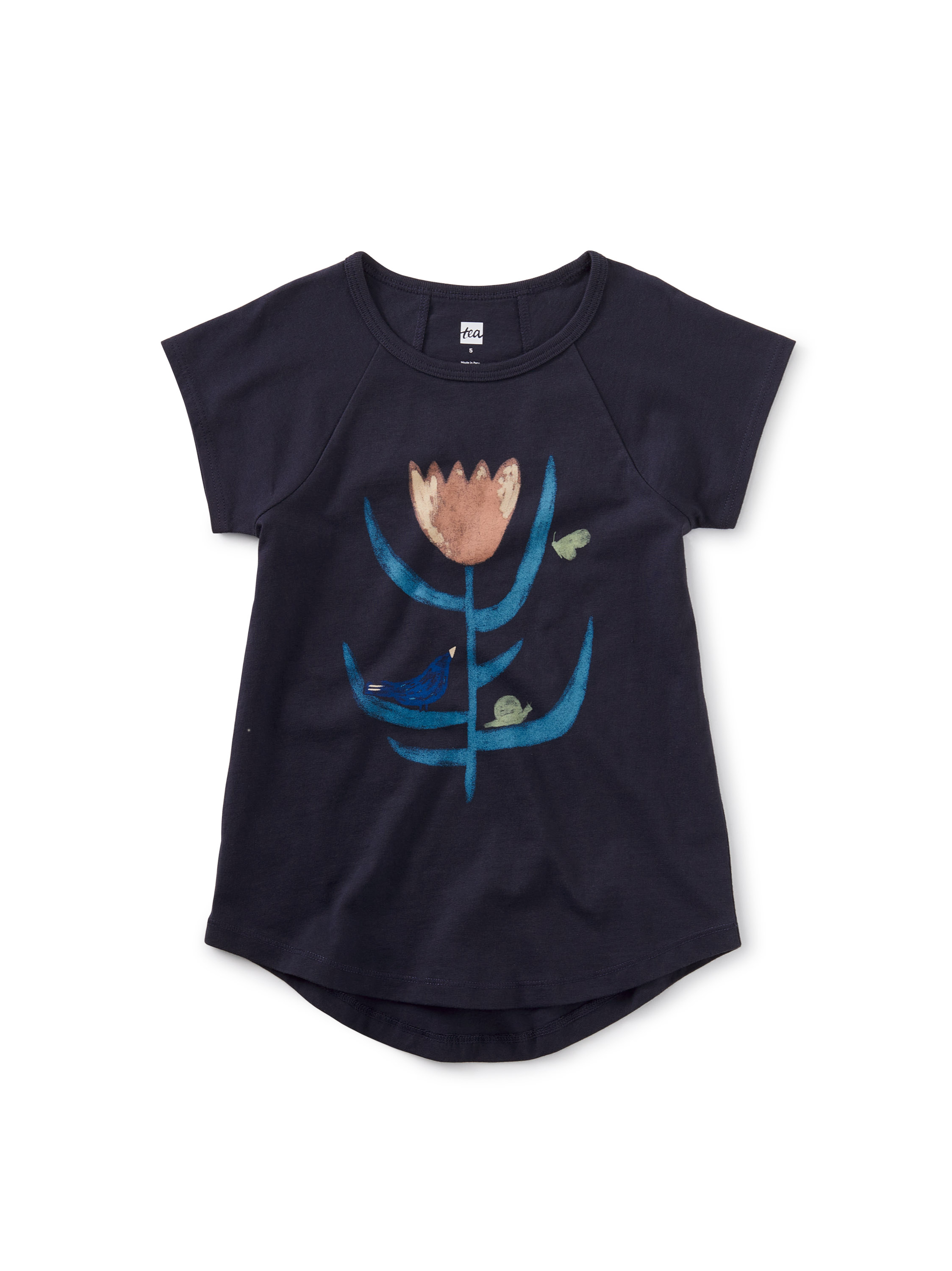 GIRL & Brilliant Blooms Tunic Top & TEE & Tea Collection