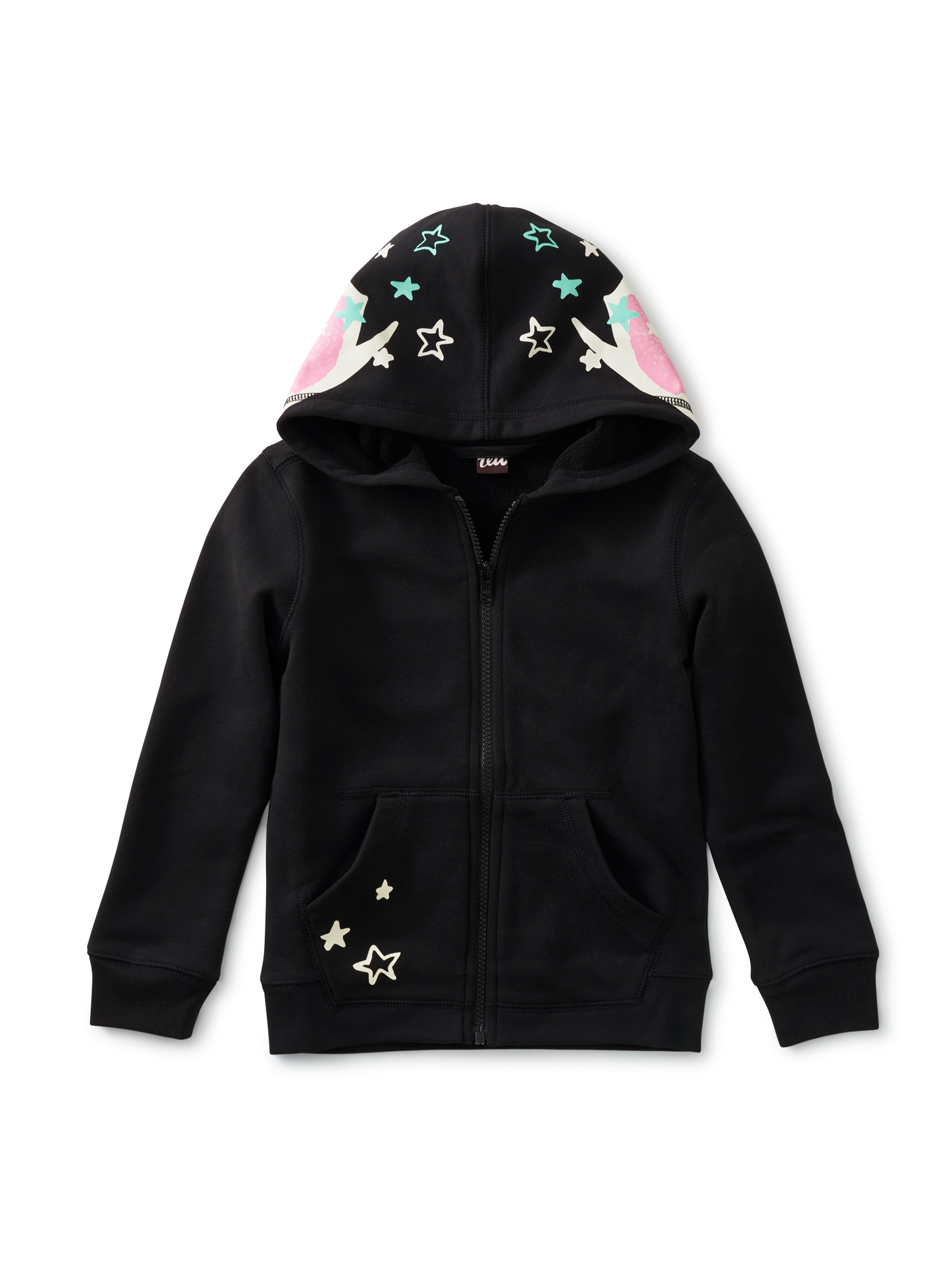 Starry Antlers Zip Hoodie | Tea Collection