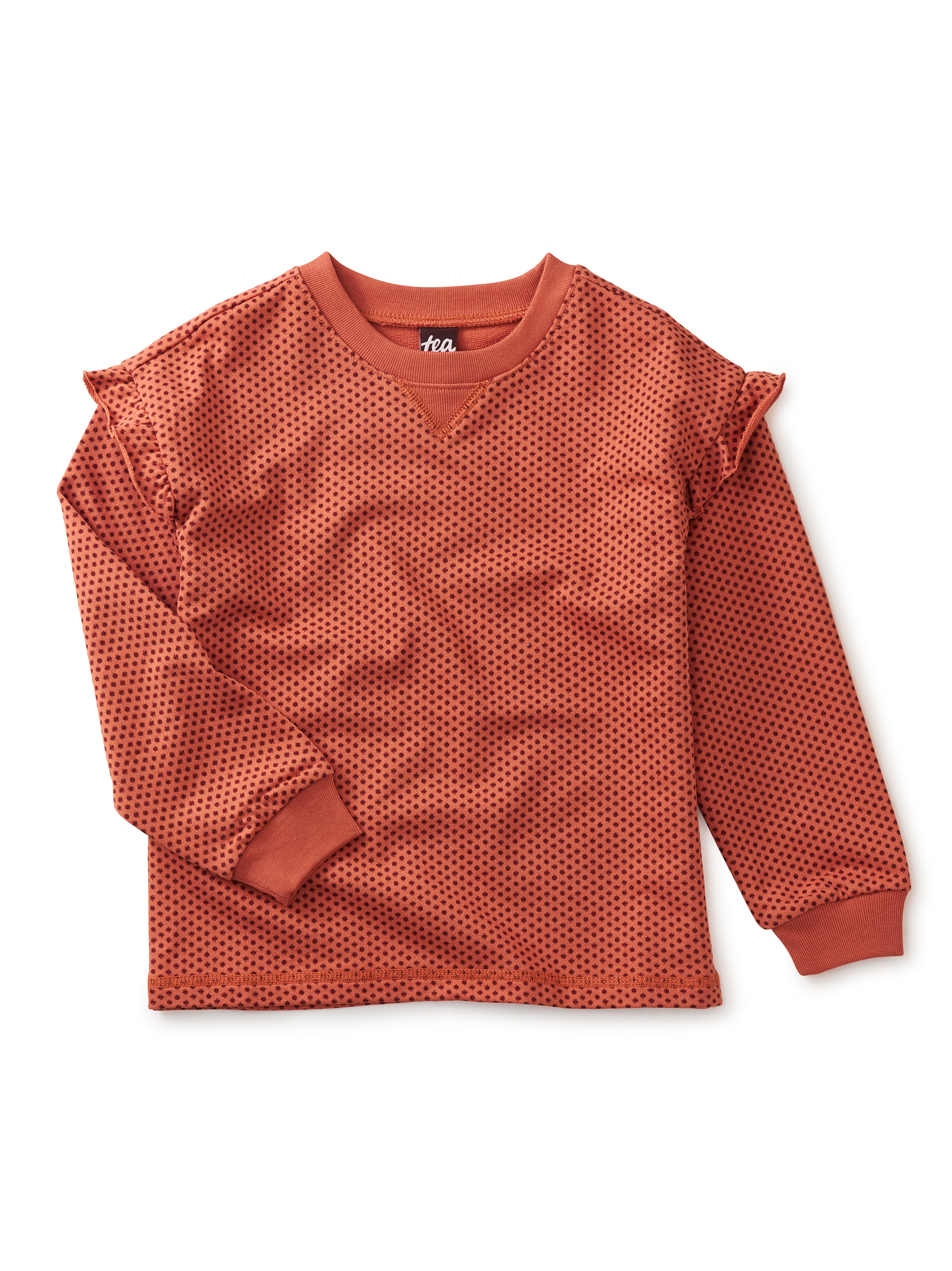 GIRL & Ruffle Sleeve Tunic Top & TUNIC & Tea Collection