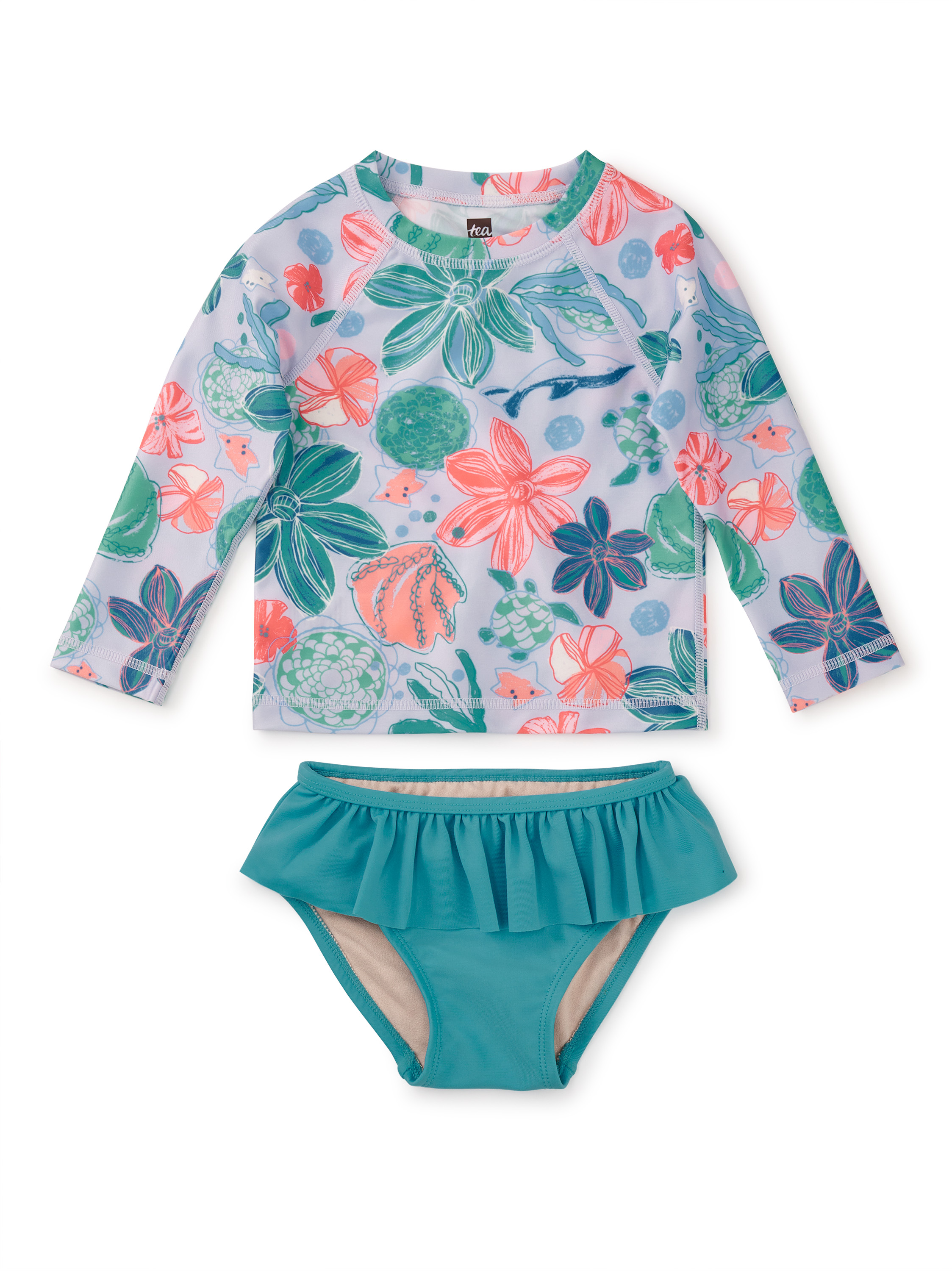 Rash Guard Baby Swim Set | Tea Collection