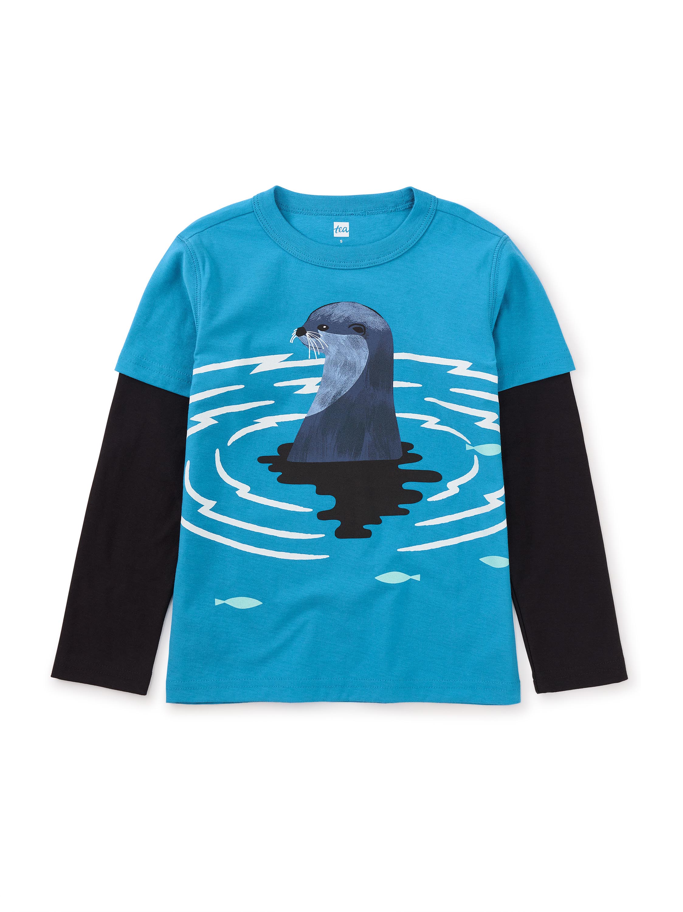 BOY & Otter Layer Sleeve Graphic Tee & TEE & Tea Collection