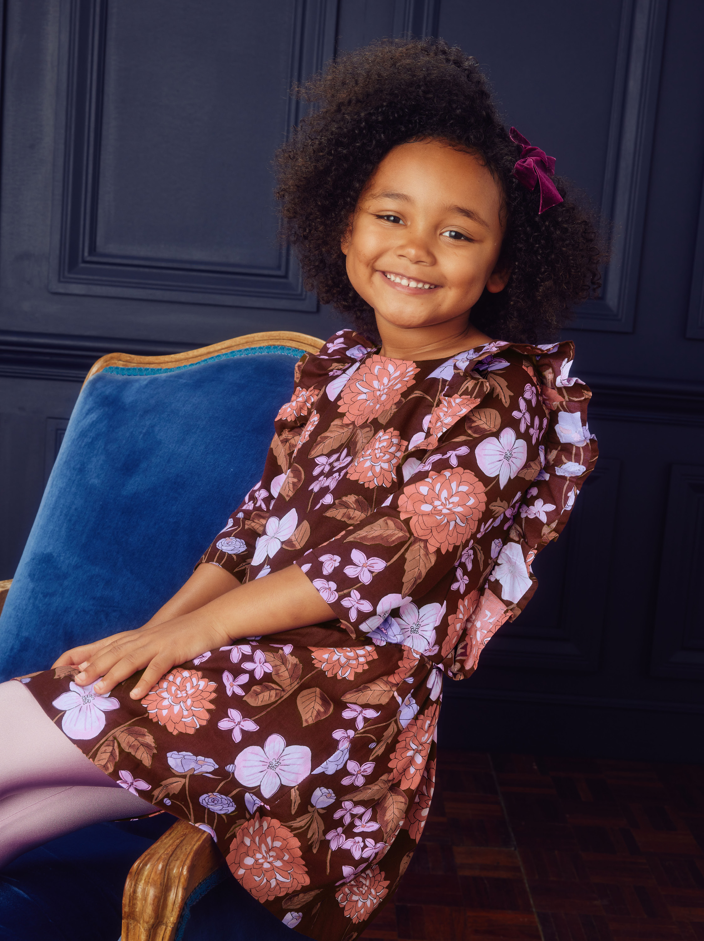 Ruffle Sleeve Dress | Tea Collection