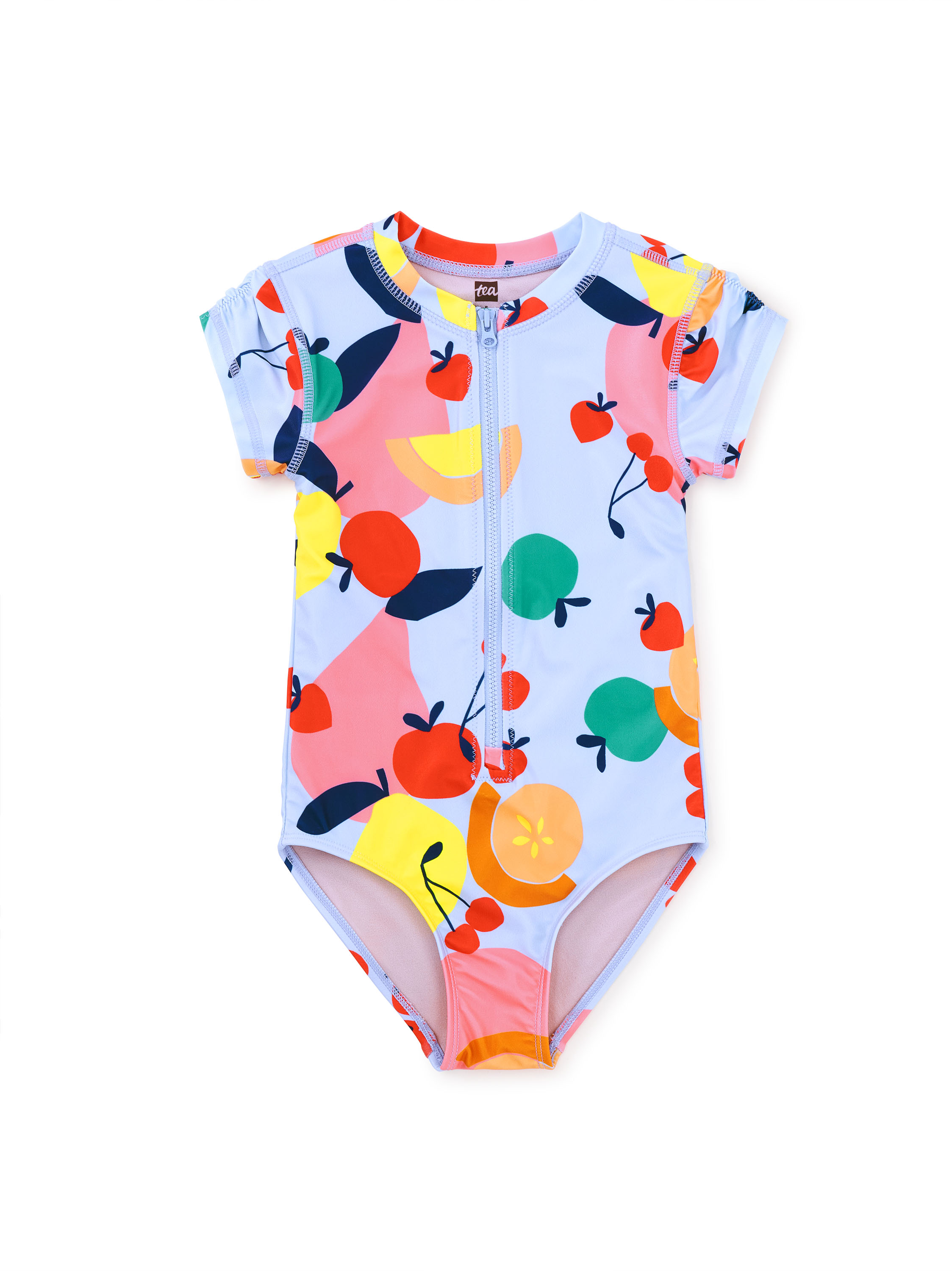 Rash Guard One-Piece Swimsuit | Tea Collection