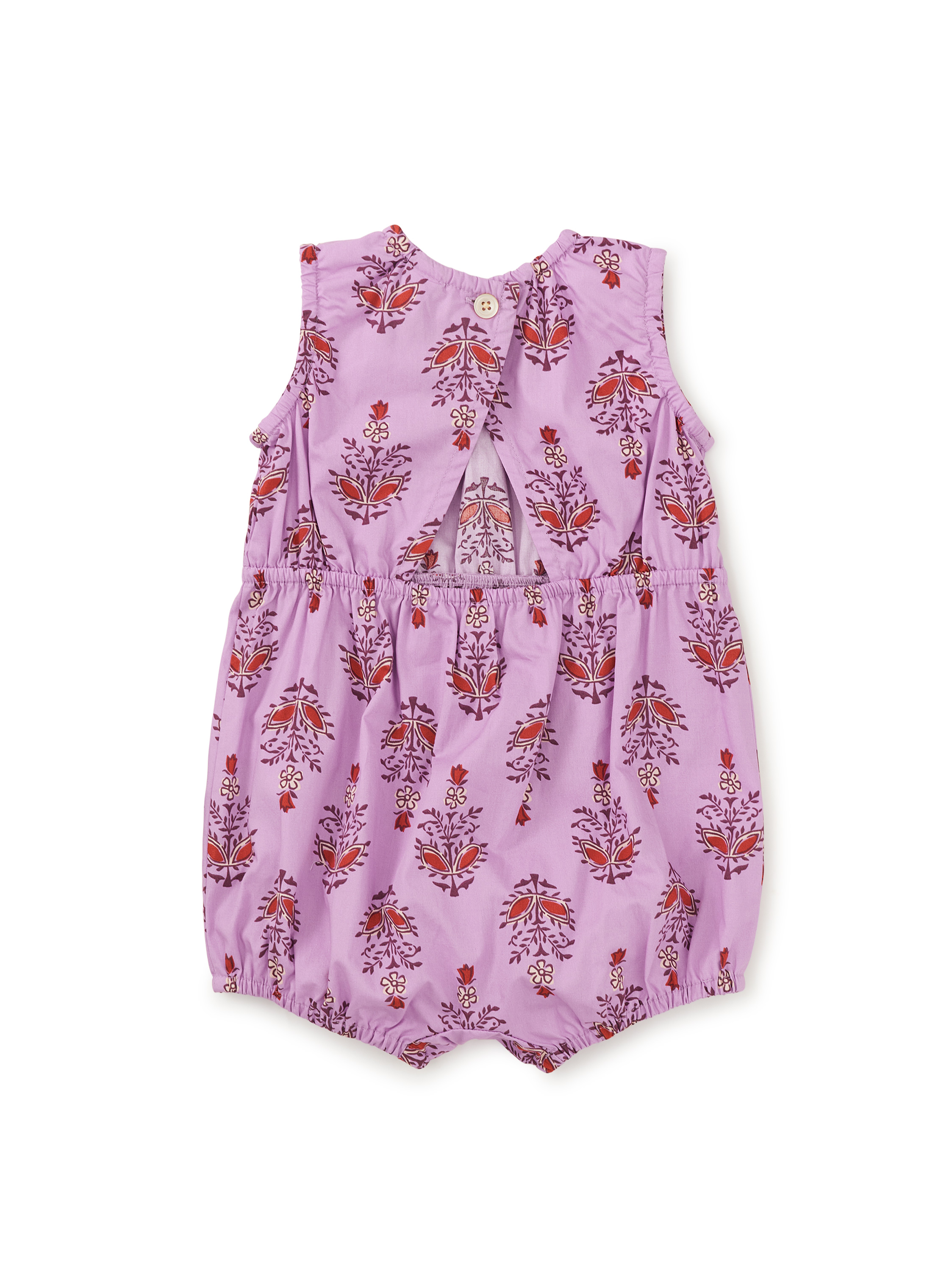 Peek-a-Boo Back Baby Romper | Tea Collection