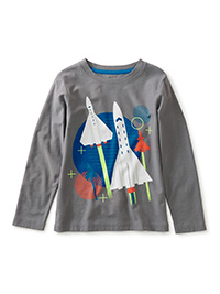 Wolf Howl Graphic Tee | Tea Collection