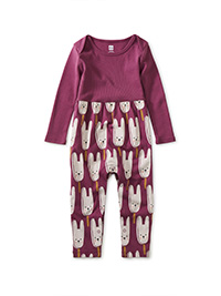 Print Mix Baby Romper | Tea Collection