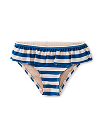 Ruffled Striped Bikini Bottoms | Tea Collection